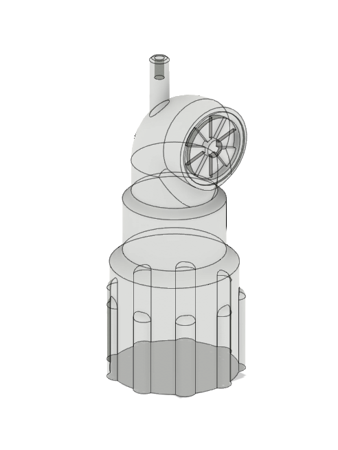 Archivo STL Star Wars Themed Vent Stack para Diorama de 3 3/4 ⭐ ・Design ...