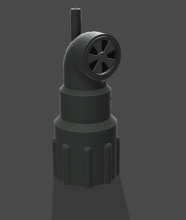 Archivo STL Star Wars Themed Vent Stack para Diorama de 3 3/4 ⭐ ・Design ...