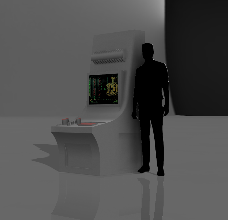 Archivo STL Star Wars Computer Station para Diorama de 3 3/4 ⭐ ・Modelo ...