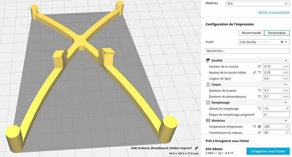 STL-Datei Arduino and breadboard holder kostenlos 👽 ・3D-Druck-Modell ...