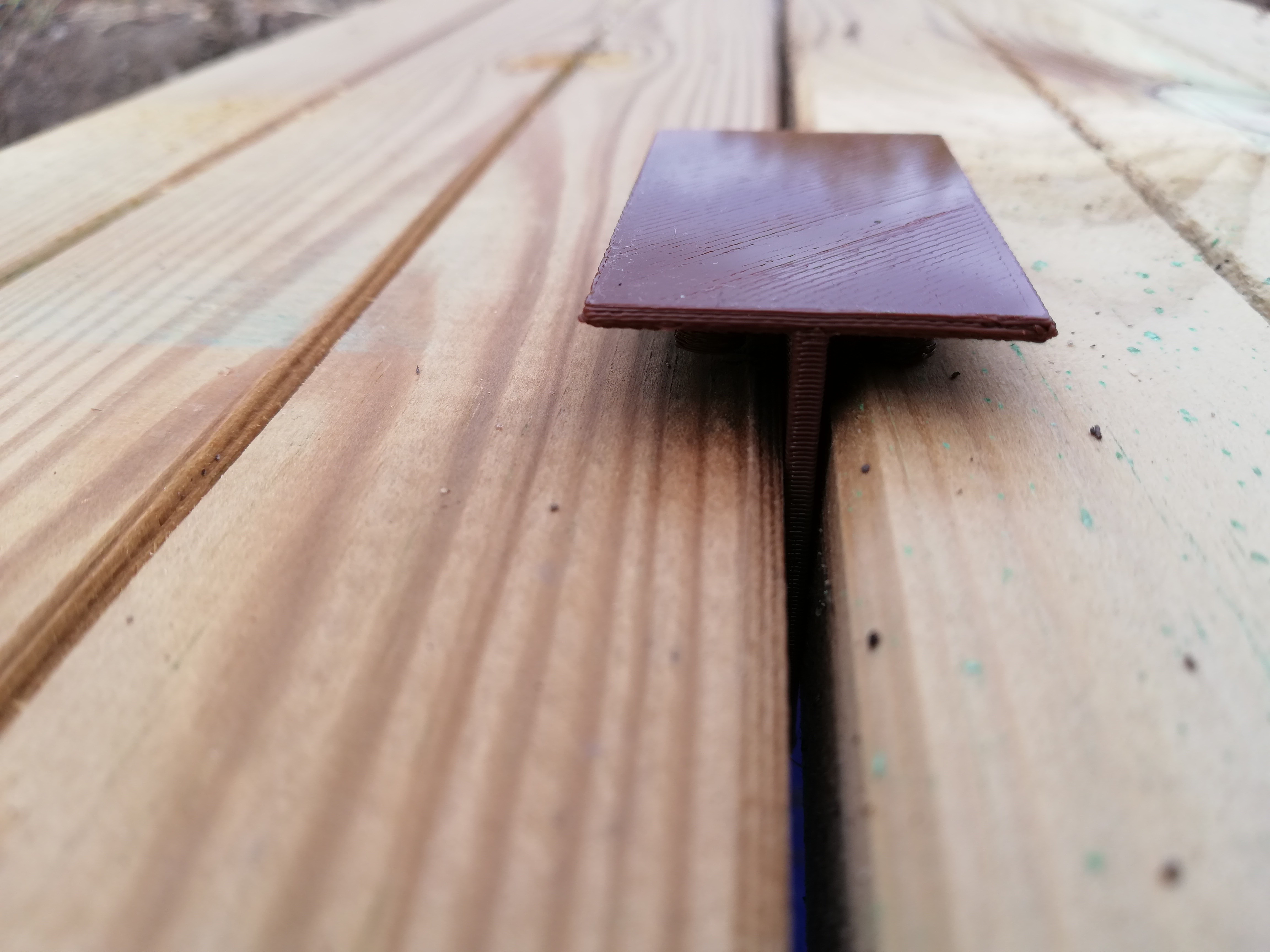 Free STL file wedge for deck boards 🏠 ・3D printing idea to download・Cults