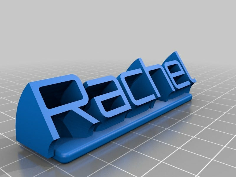Free STL file Rachel 🏢 ・3D printer model to download・Cults