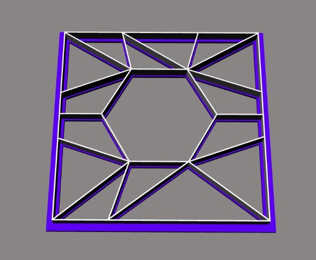 👌 ORIGAMI QUILT・ STL File for ・Cults