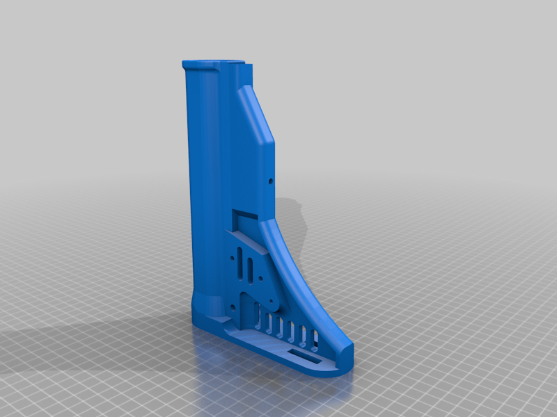 👽 Buttstock AR15 airgun・Free 3D File for ・Cults