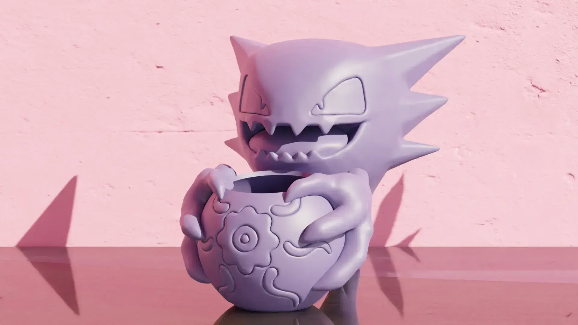 Free 3D file Haunter - Pokemon Pot Plant 🐉 ・3D print object to download ...
