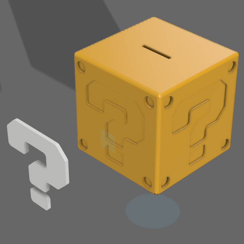 STL file Mario Box Bank 📦 ・3D printable model to download・Cults