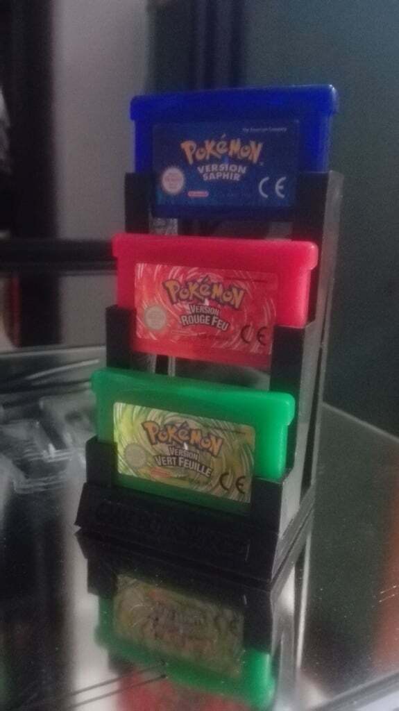 3D print Gameboy Advance game holder・Cults