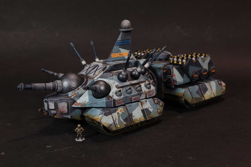 👹 Monster Tank・Free 3D File for ・Cults