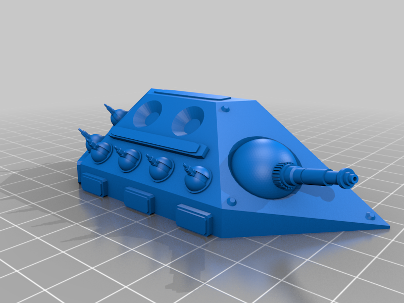 👹 Monster Tank・Free 3D File for ・Cults