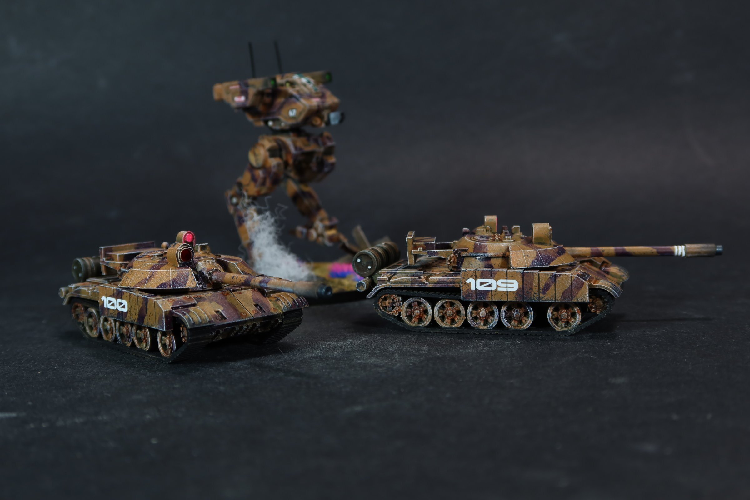 3D print Iraqi T55 Enigma 1/00 and 1/200 scale・Cults