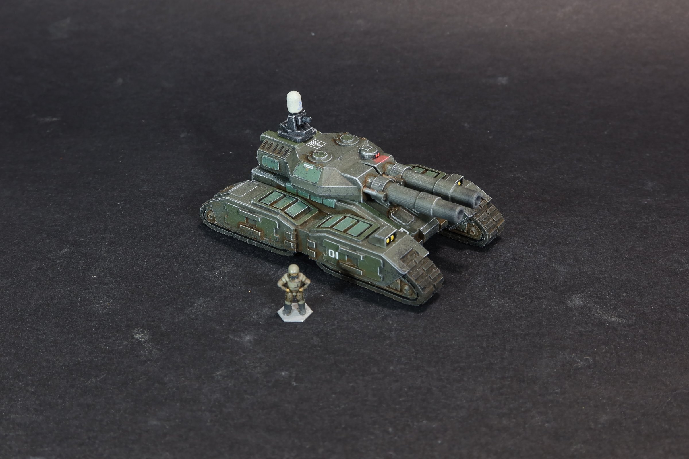 3D printing Cyclops C Sci Fi tank・Cults