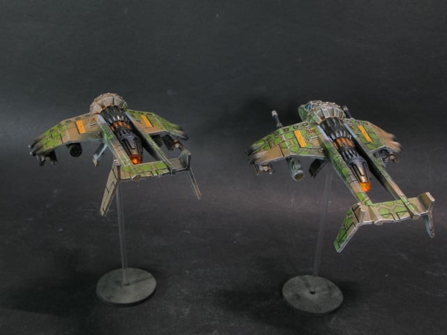 3D print 1/4" VTOL Gunship for Human Armies・Cults
