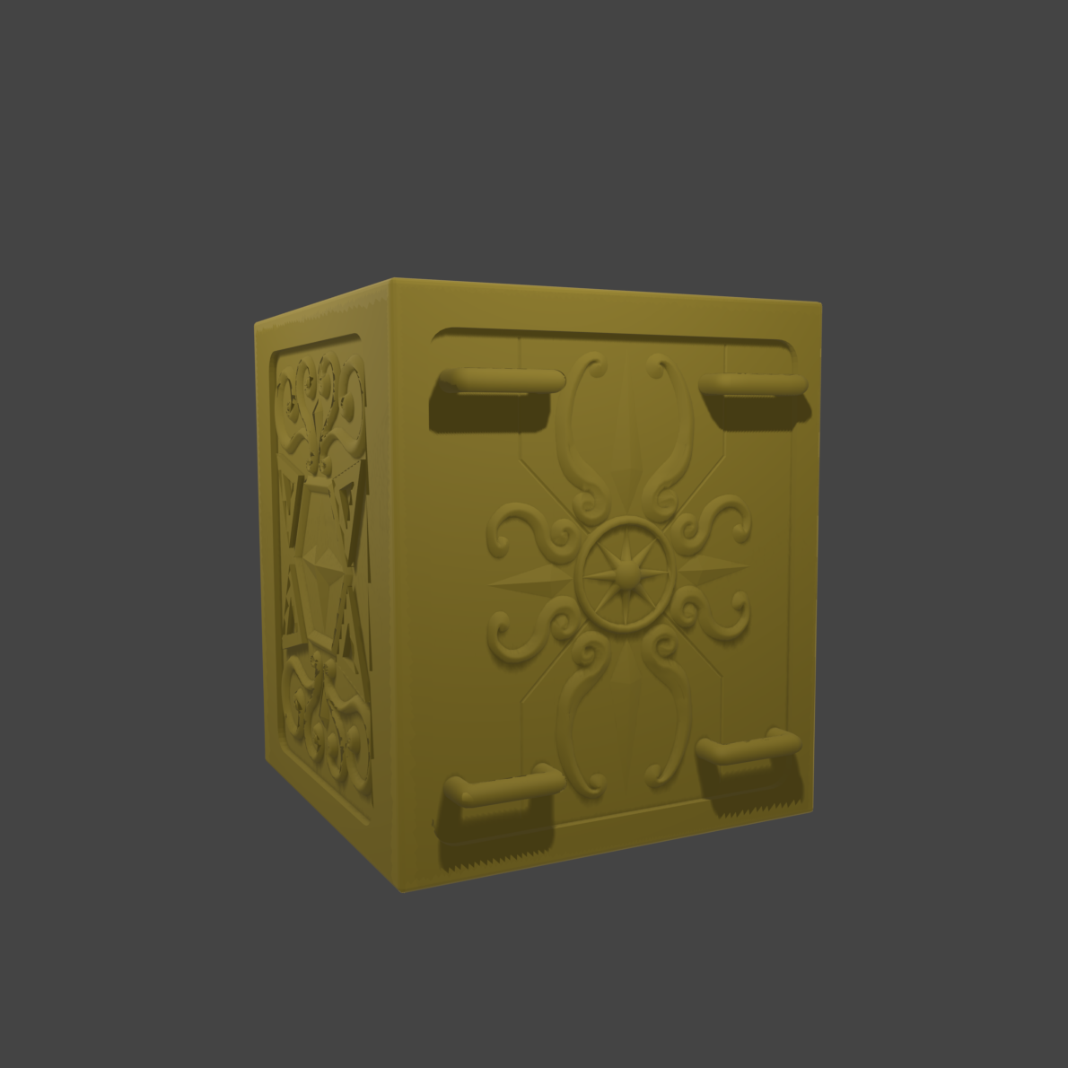 STL file Pandora box Pisces 📦・3D printer design to download・Cults