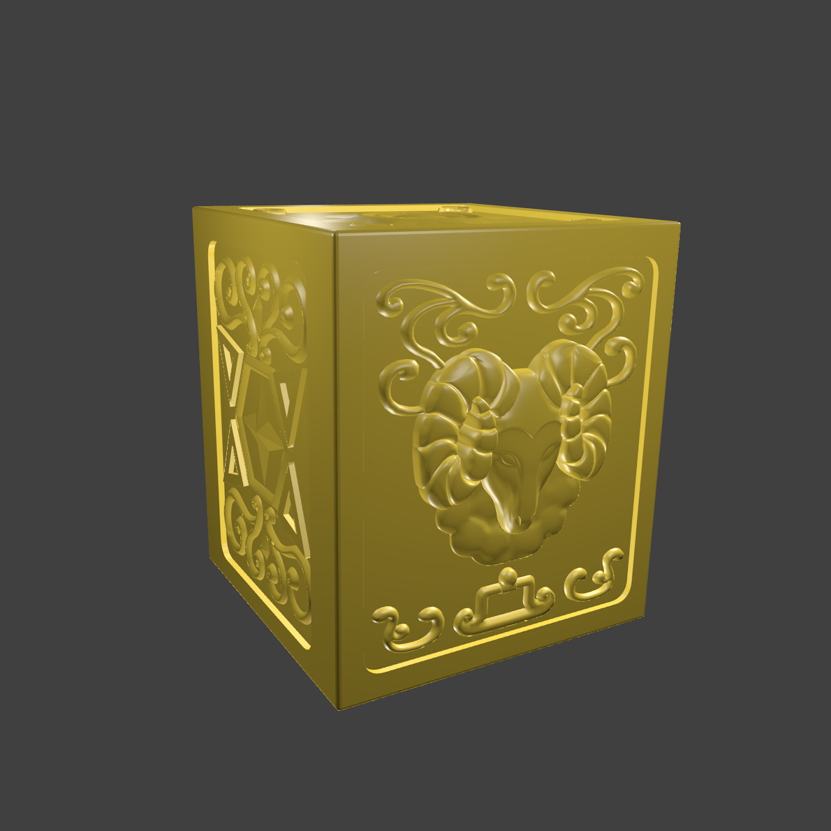 STL file Pandora box Aries 📦 ・3D print design to download・Cults
