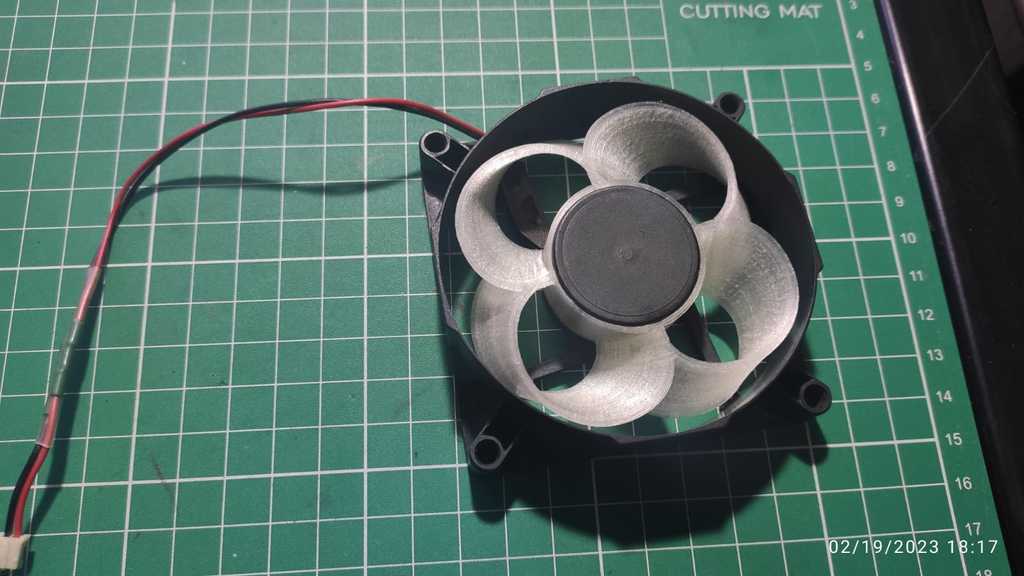 Free 3D file Toroidal cooling fan 80mm propeler 🔧 ・3D printing idea to ...