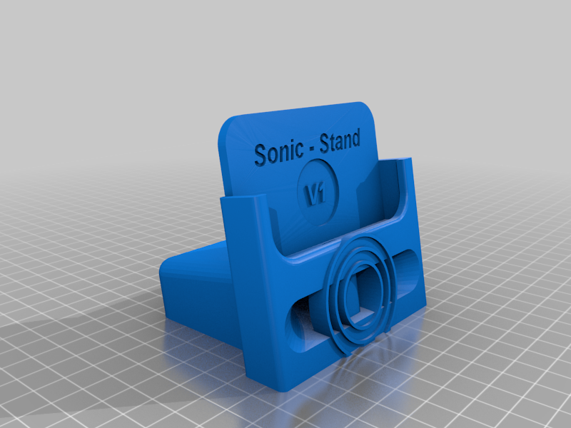 📱 Sonic-Stand for Galaxy s7 edge・Archivo STL Gratis para ・Cults