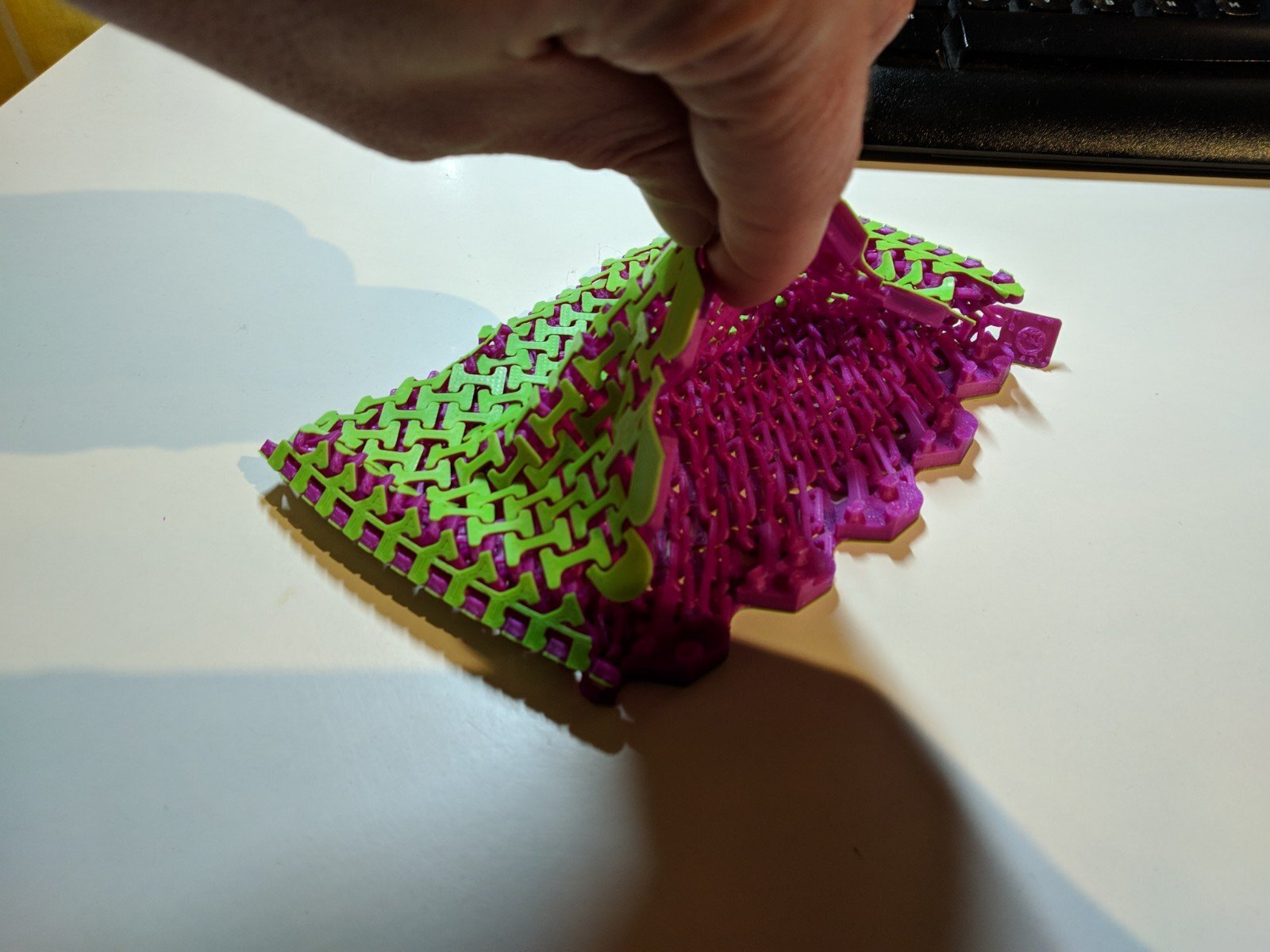 3D printing ChainMail Wallet - Single Print!・Cults