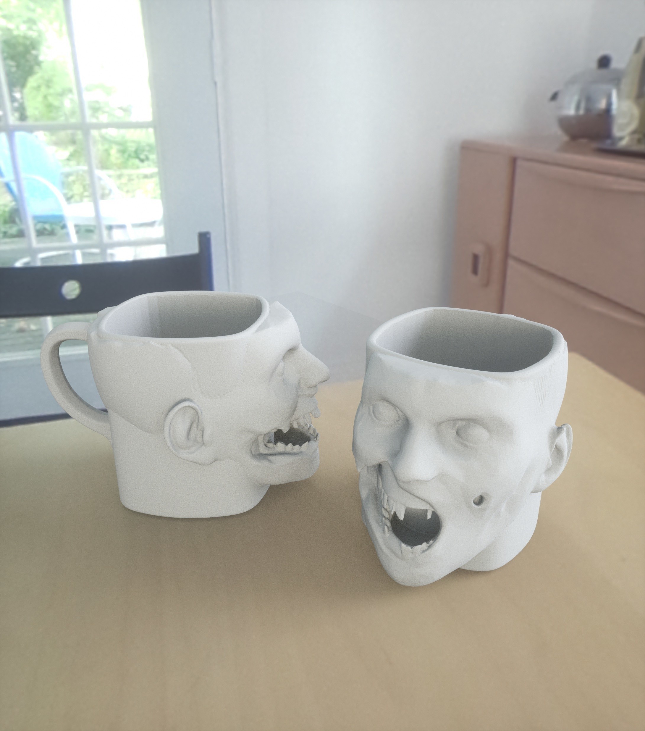 Free STL file zombie mug 🧟 ・3D print object to download・Cults