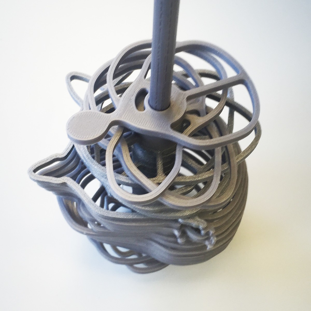 👤 Helicone Head - Toy - Turning bust・ STL File for ・Cults