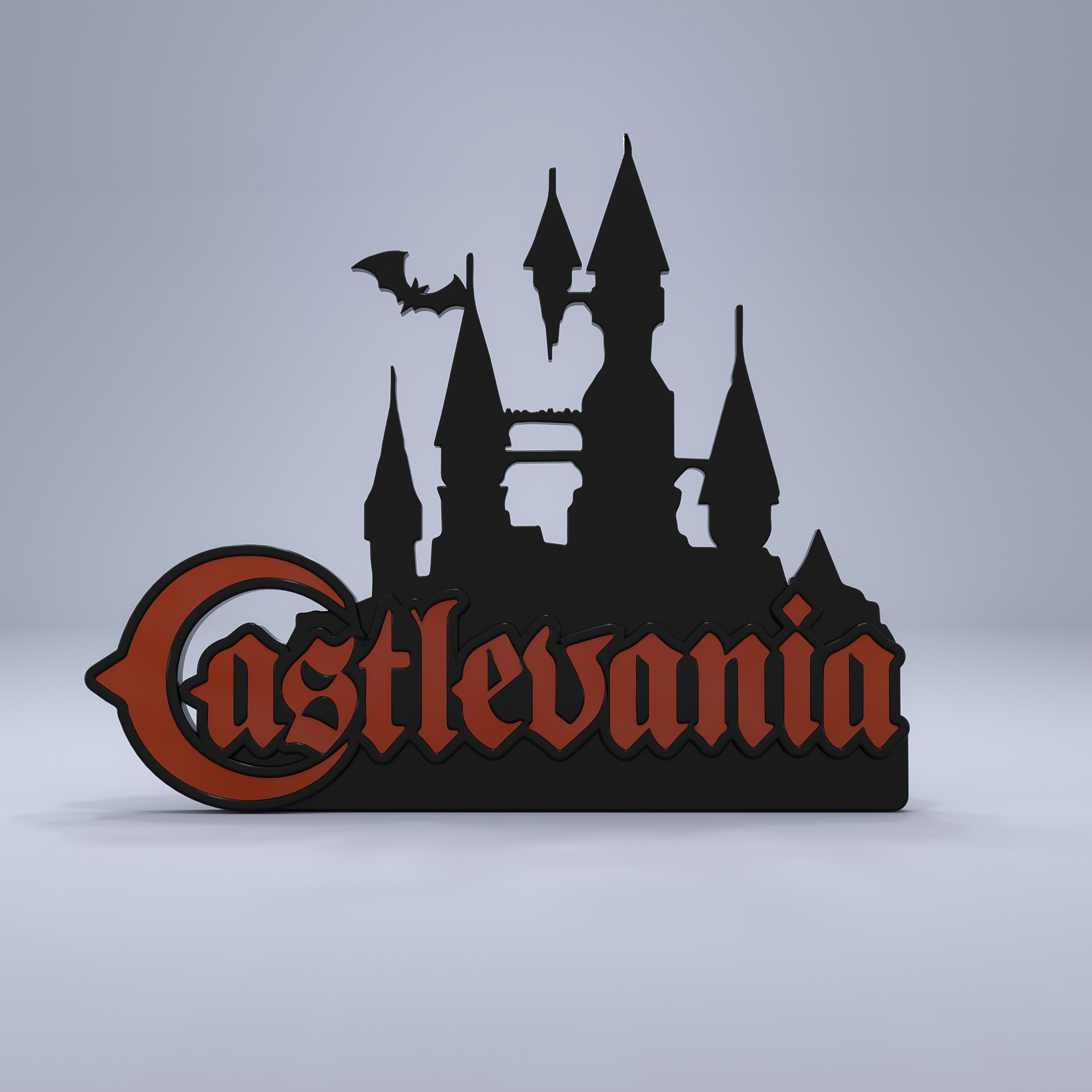 Archivo STL Castlevania 3D MODULAR LOGO / LETTERING 🚩 (OBJ)・Modelo de ...