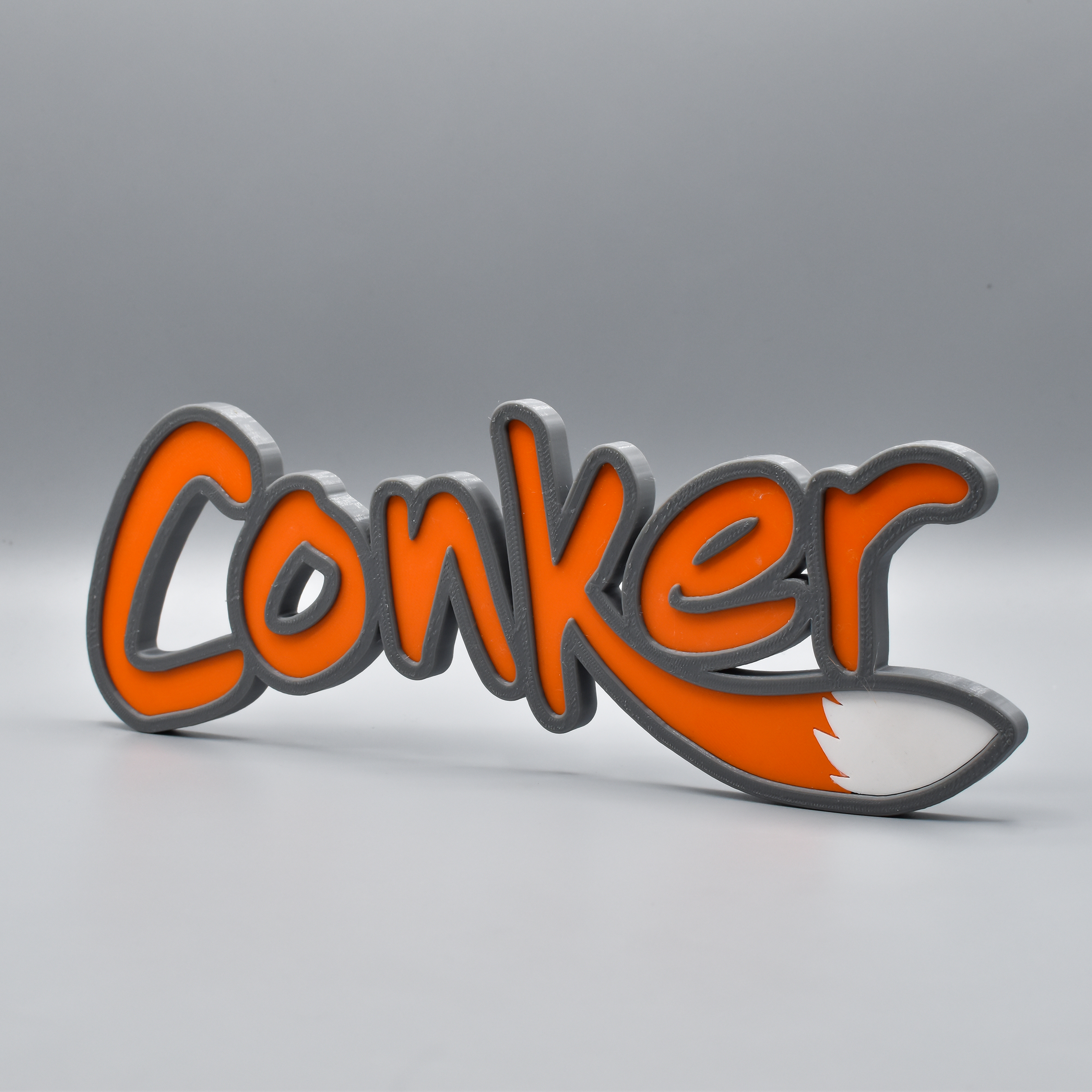 🎮 Conker MODULAR LOGO / LETTERING Xbox / Nintendo・ STL File for ・Cults