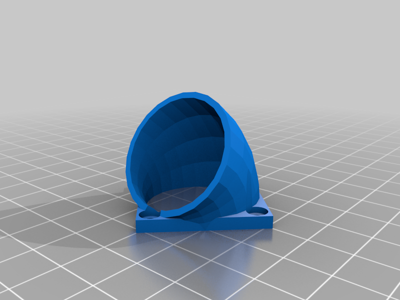 👽 30mm Slanted RC Fan Shroud・Free 3D File for ・Cults