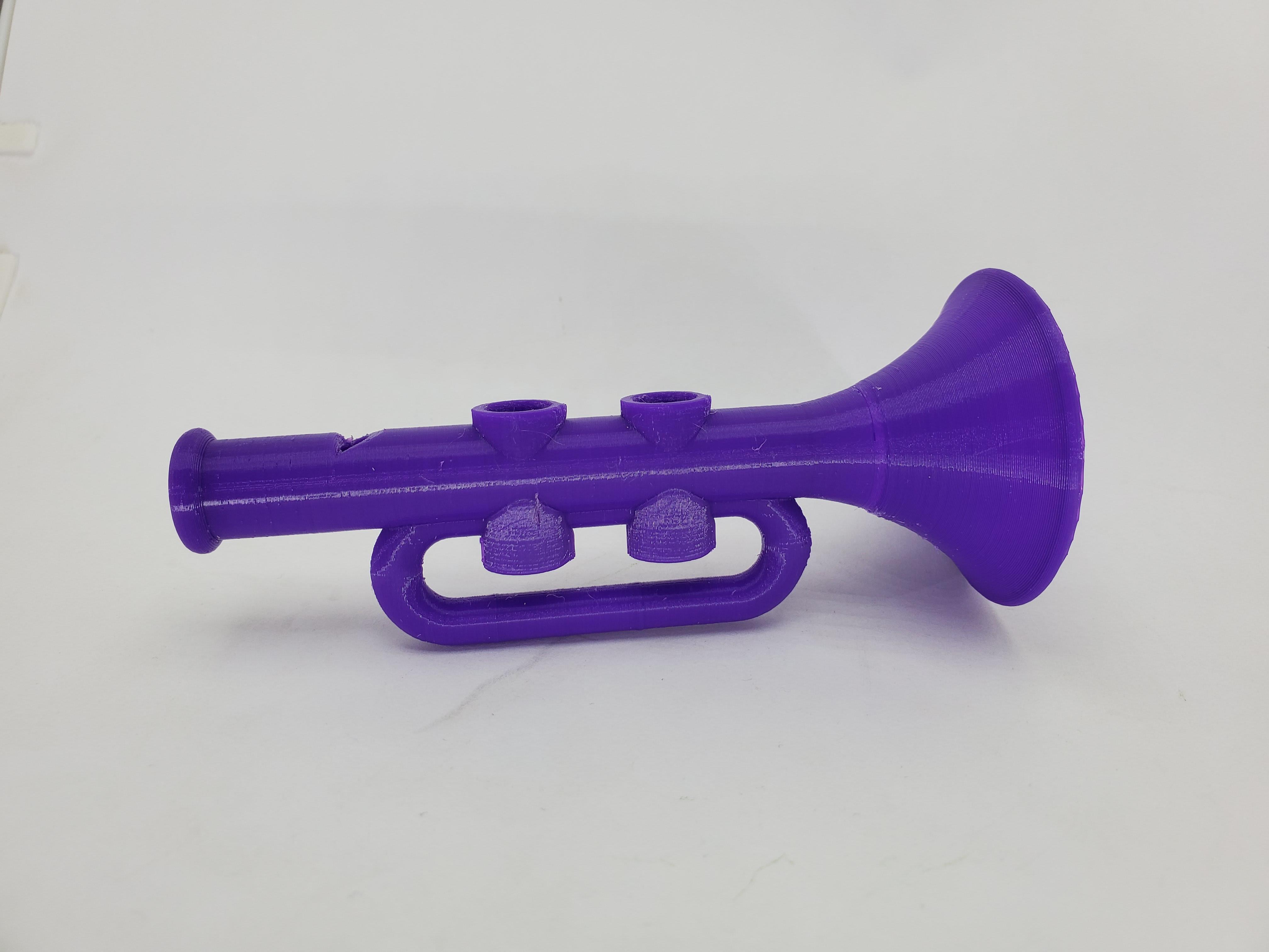 🎺 Kids trumpet・Free STL File for ・Cults