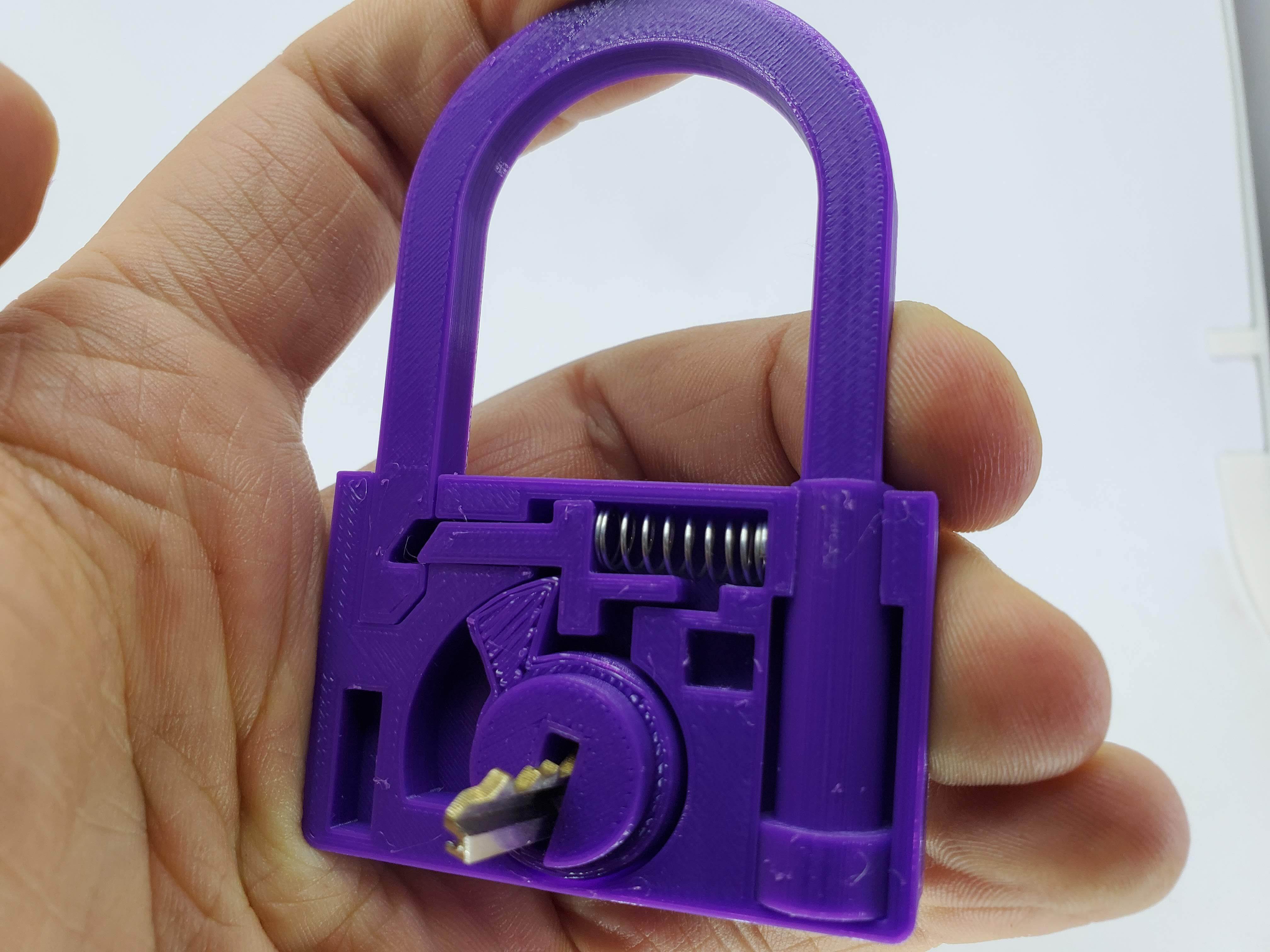 🔒 Kid's toy lock・Free STL File for ・Cults