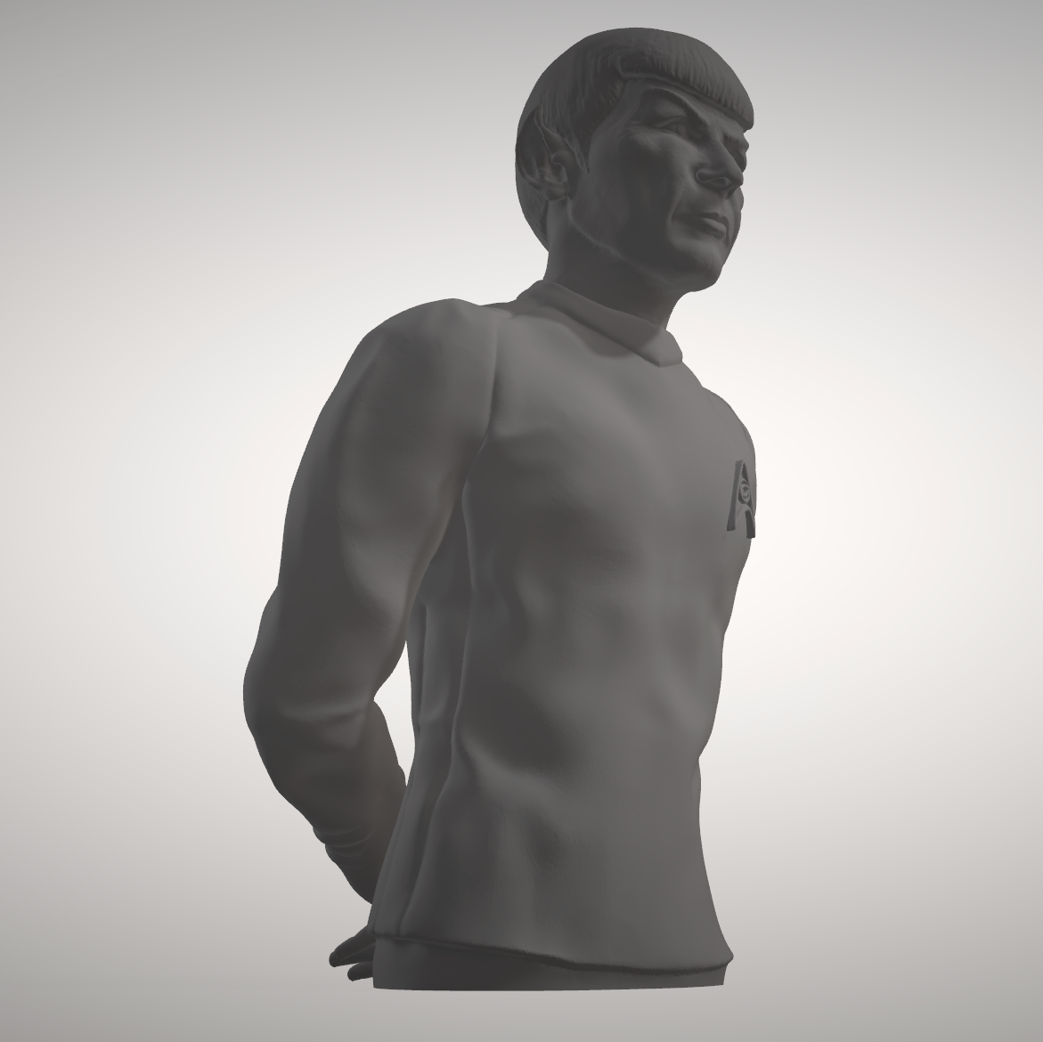 ⭐ Star Trek Mr. Spock figurine and bust UPDATED・ STL File for ・Cults