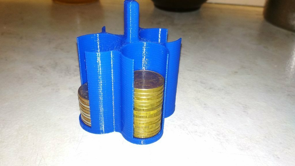 Free 3D file Coin organizer (rub) 🪙 ・3D printing template to download・Cults