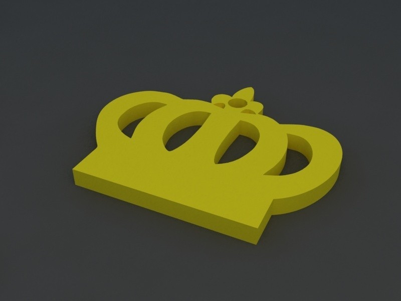 Archivo STL Llavero corona 🦷 ・Plan de impresión en 3D para descargar・Cults