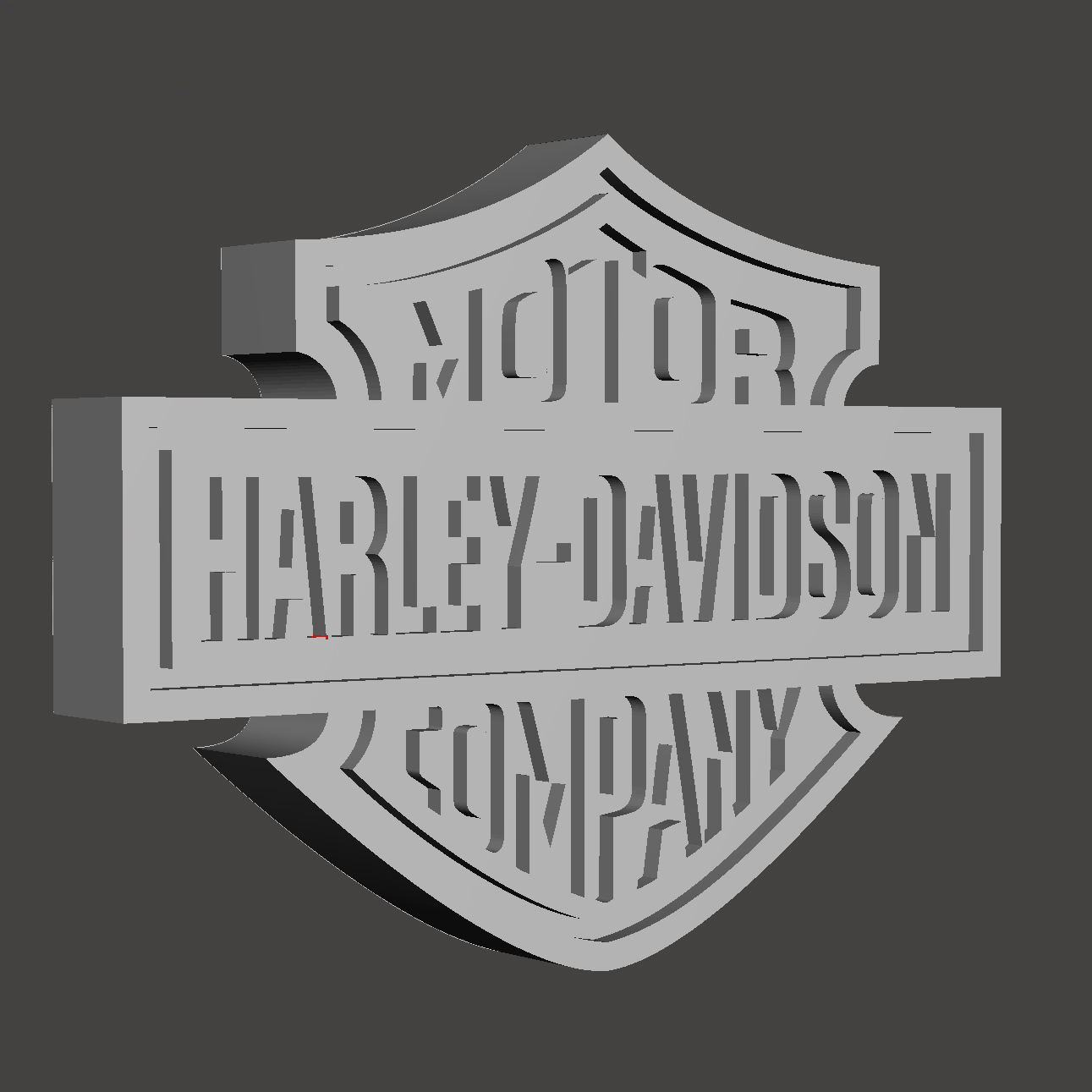 STL file HARLEY DAVIDSON LOGO 🏍️ ・3D print design to download・Cults