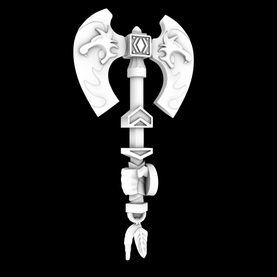 STL file HACHE - Warhammer ⚔ ・Template to download and 3D print・Cults