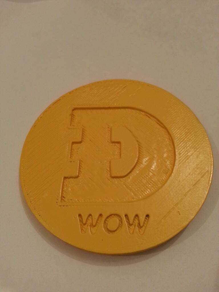 🪙 Dogecoin・Free STL File for ・Cults