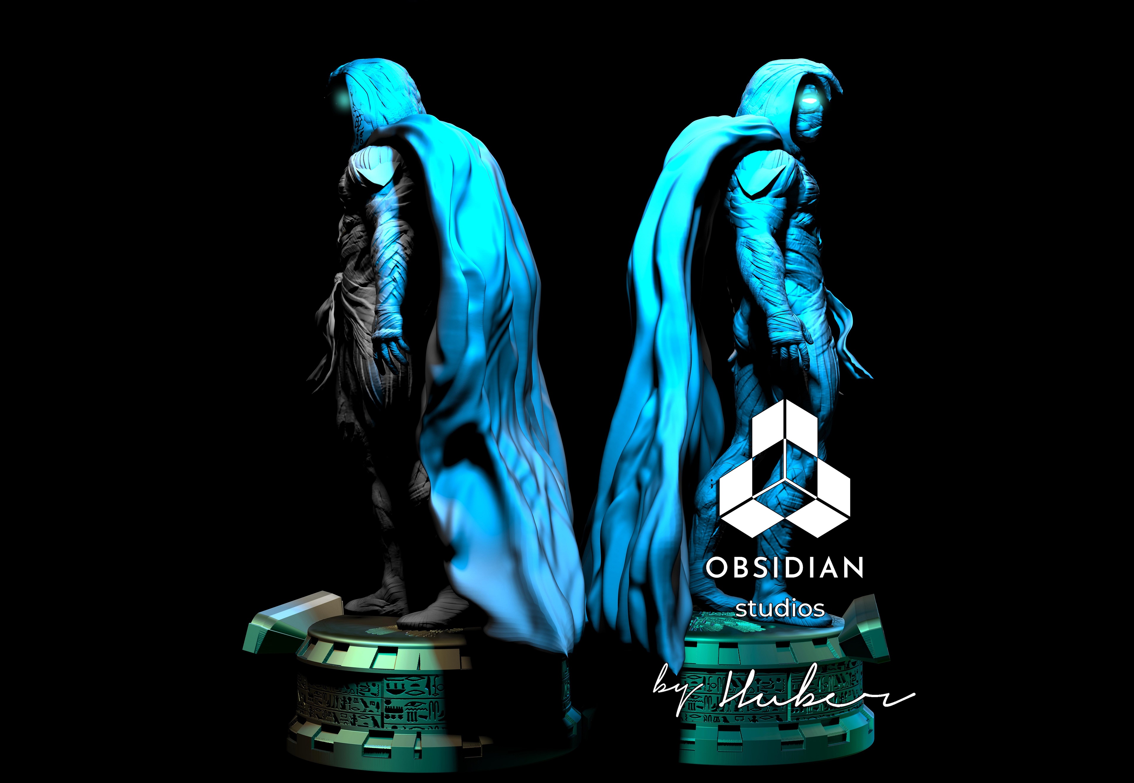 3D file Moon knight 🌙 ・Template to download and 3D print・Cults