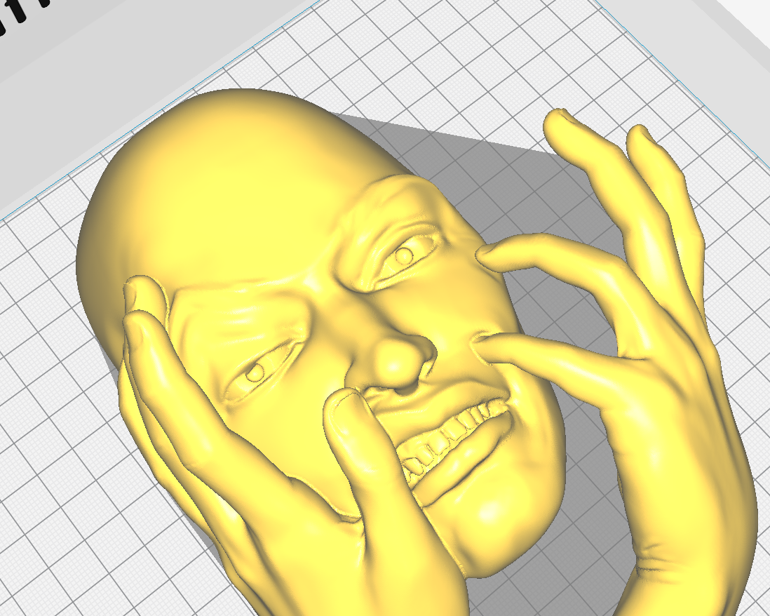 🎨 Put a smile on your face - Art piece・ STL File for ・Cults