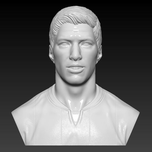 STL file LUIS SUAREZ BUST 3D PRINT READY 👤・3D printing design to ...