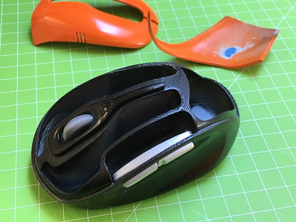 Free STL file Azuro Computer Mouse 🖥️ ・Design to download and 3D print ...
