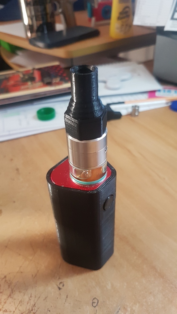 🔙 Drip Tip with Anti Spit Back・Free 3D File for ・Cults