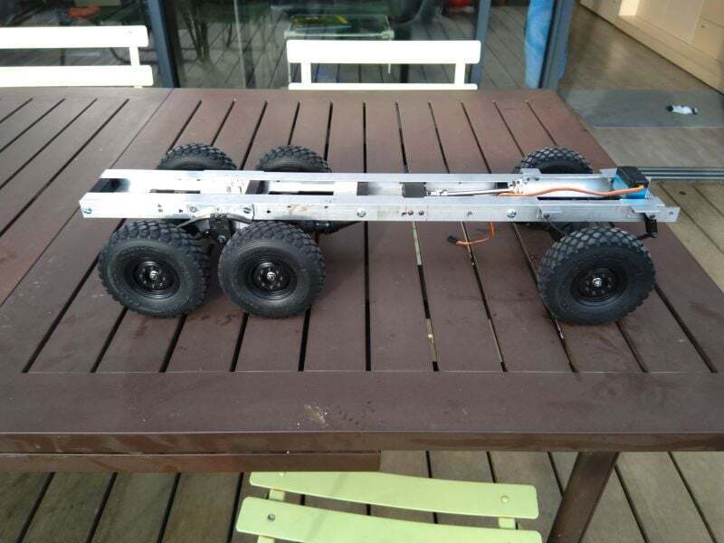 3D printed WPL ZIL-137 V8 10x10 semi truck, based on semeivan's ZIL-131 ...