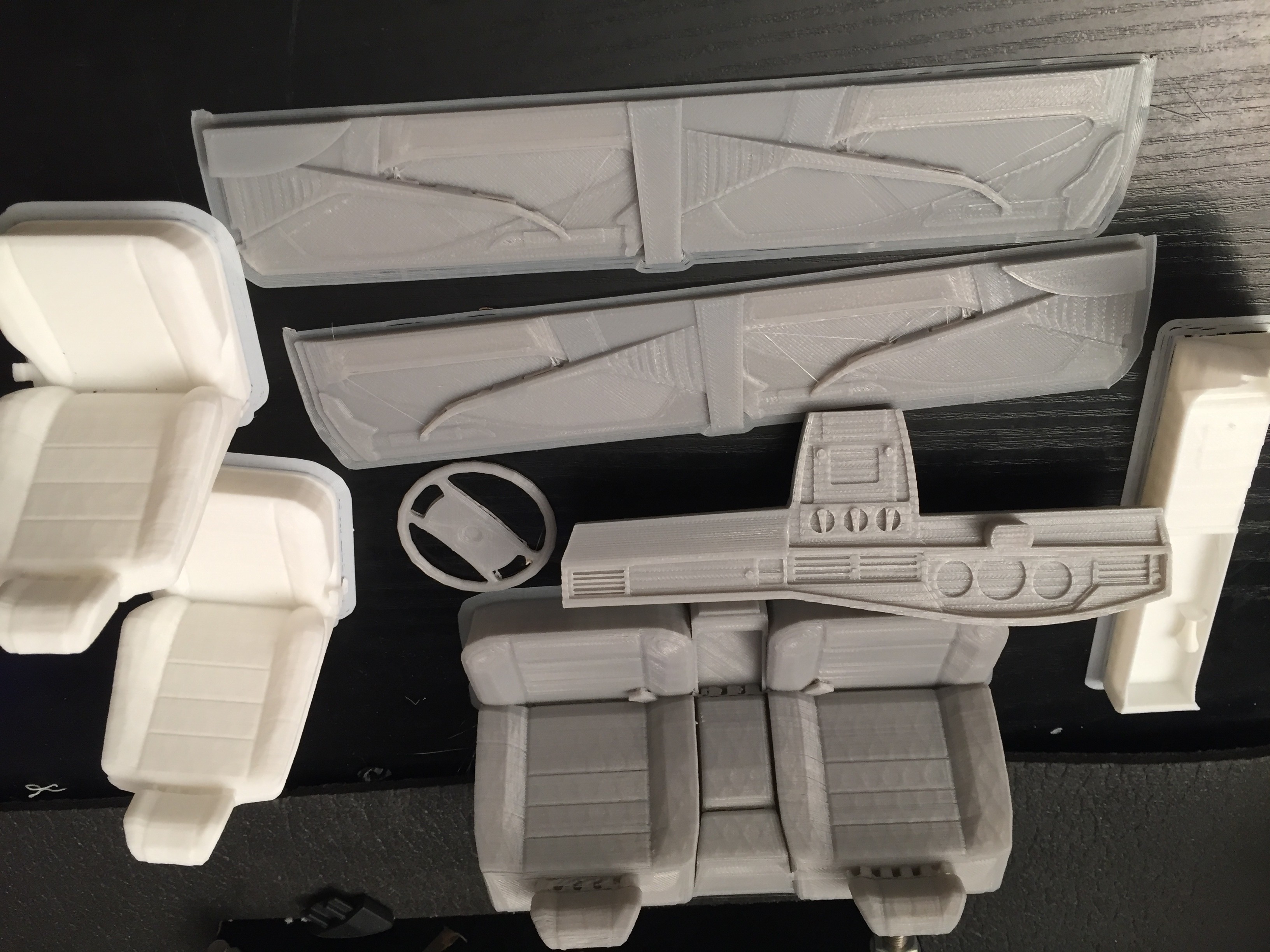 arquivo STL Mercedes TAMIYA TT01 interior 1/10 🚗 ・modelo para ...