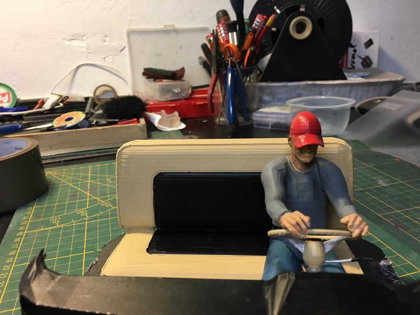 STL file Driver Truck,crawler,scale 1/10 🚚 ・3D printing design to ...