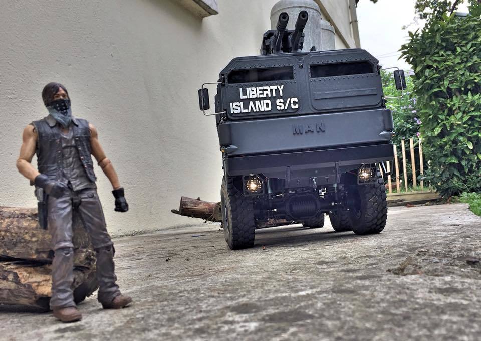 👨 Shielding kit and container for MAN KAT 1/12 crossrc・ STL File for ・Cults