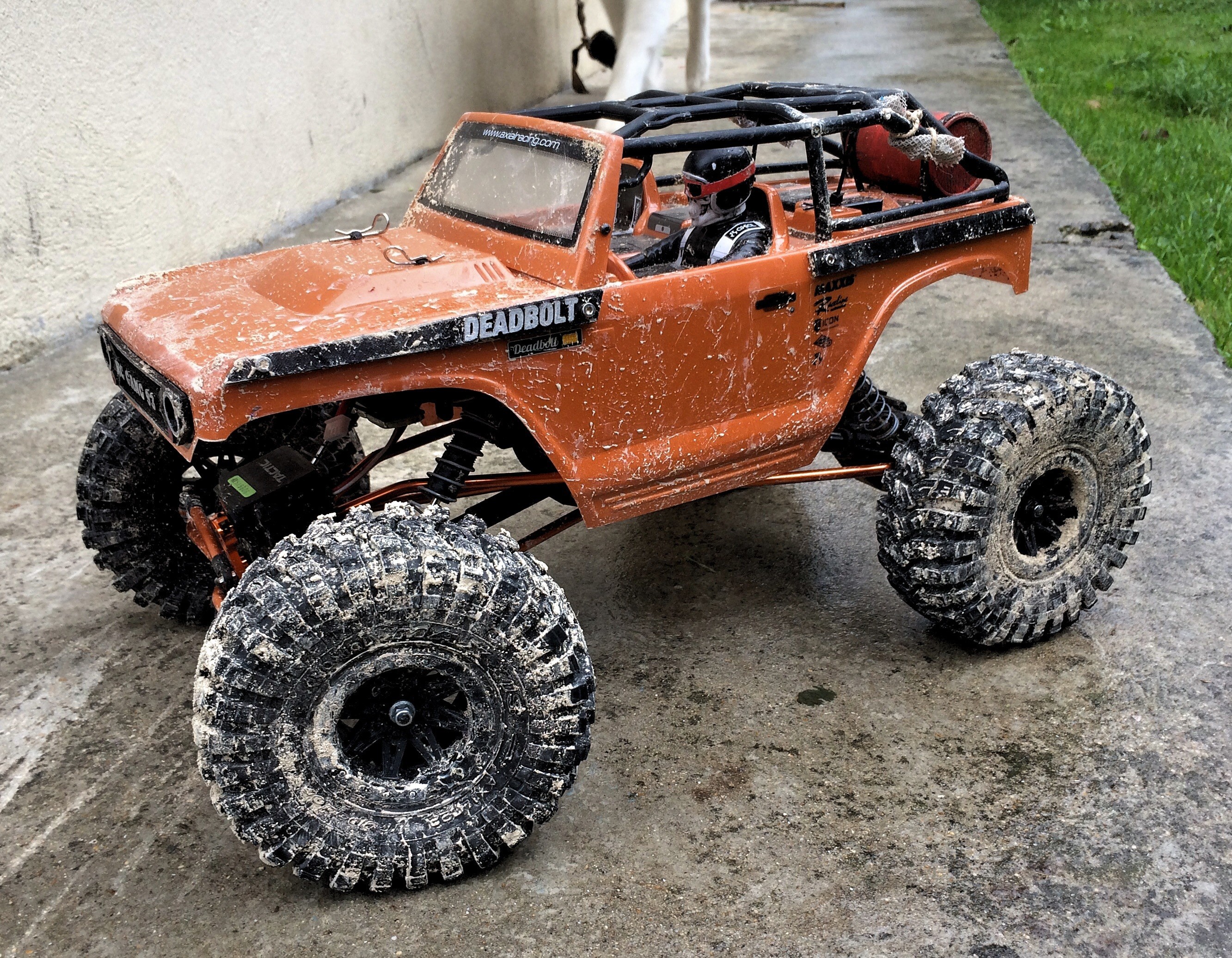 🧸 DEADBOLT Axial Customization Kit・ STL File for ・Cults