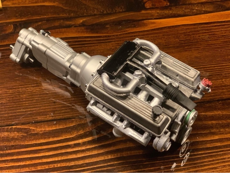 STL file range rover engine (cover540 brushed)+engine bay 👽 ・3D printer ...