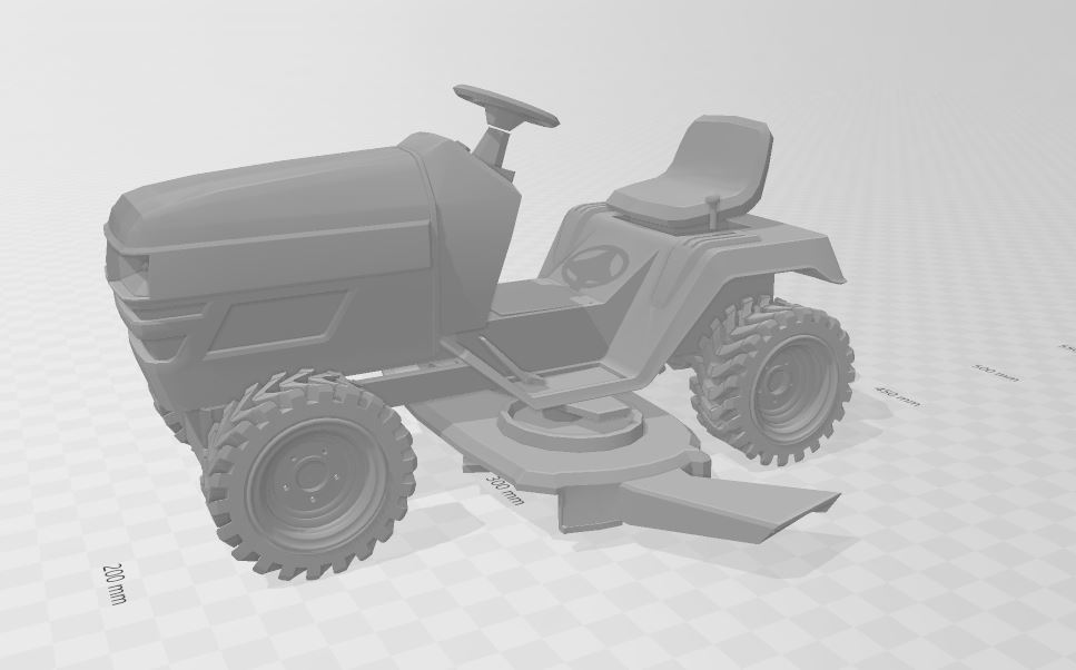 STL file Mower 1/10 🌆 ・3D print object to download・Cults