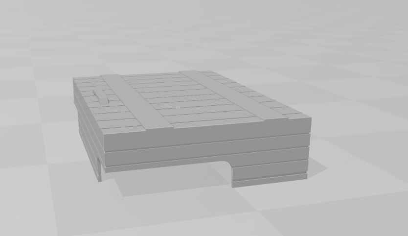 STL file Box for COMANCHE 1/10 tipper 📦 ・3D printable design to ...