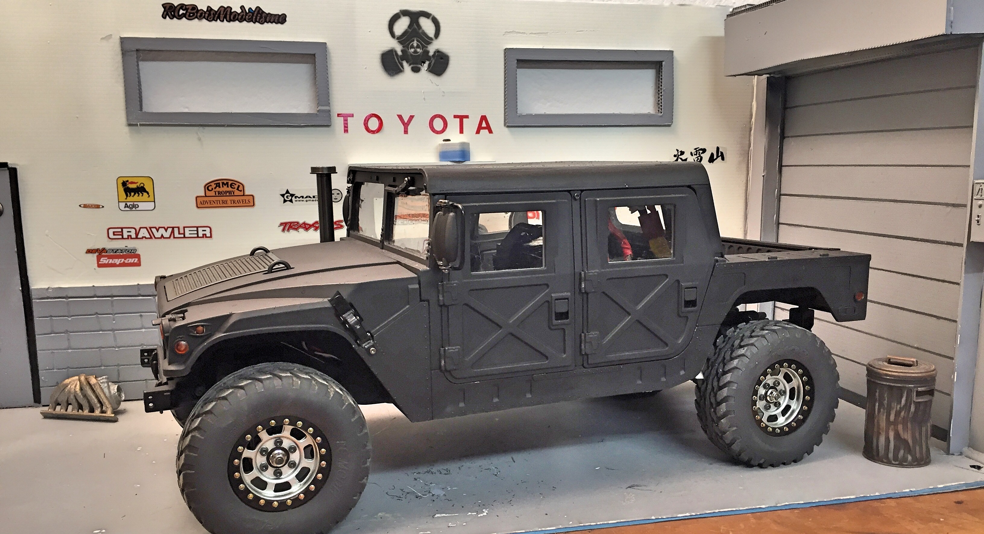 🚪 Conversion kit HUMVEE HGP408 civil look (4 doors)・ STL File for ・Cults