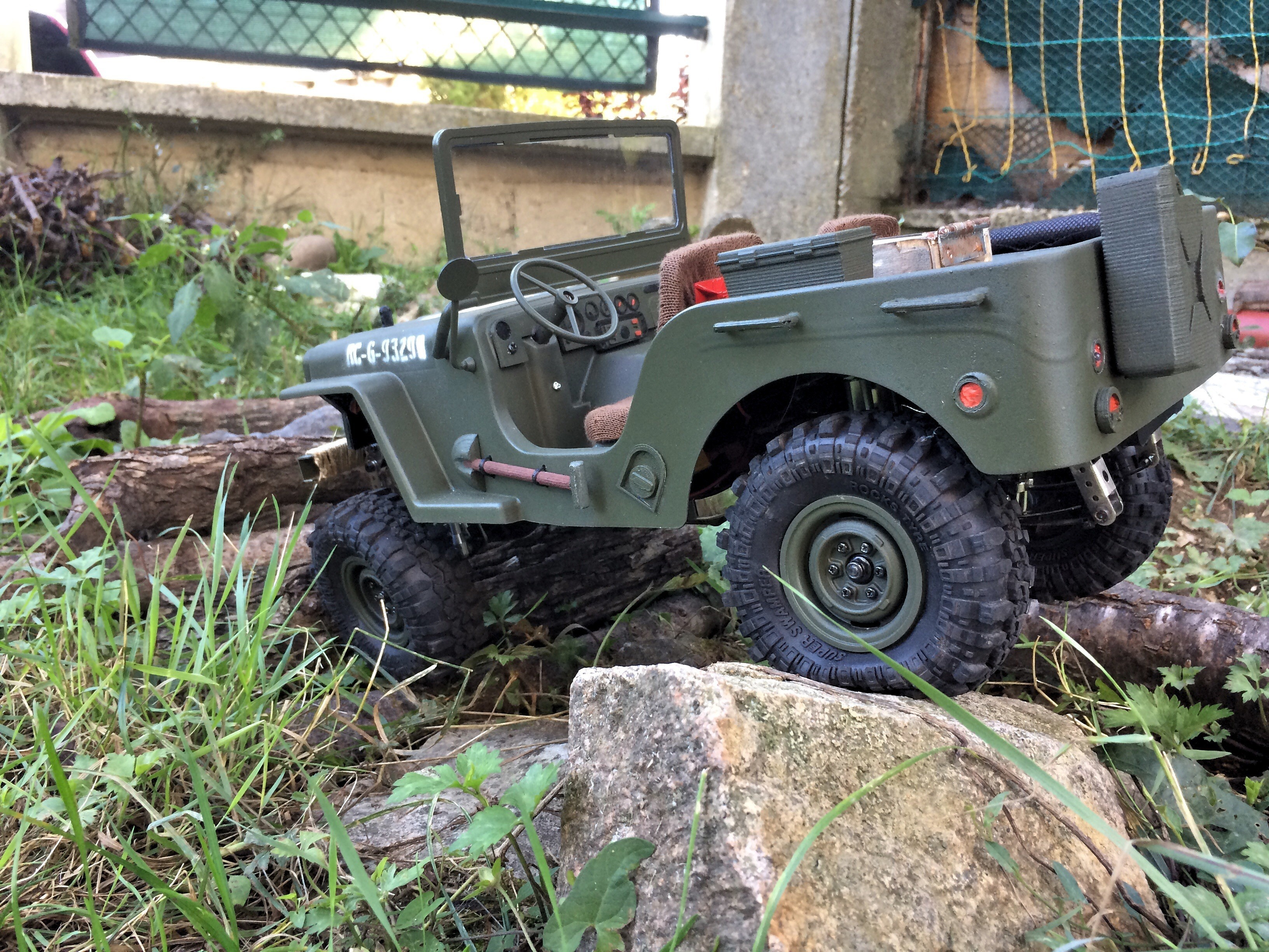 🧸 custom kit GMADE SAWBACK jeep 1/10・Free STL File for ・Cults