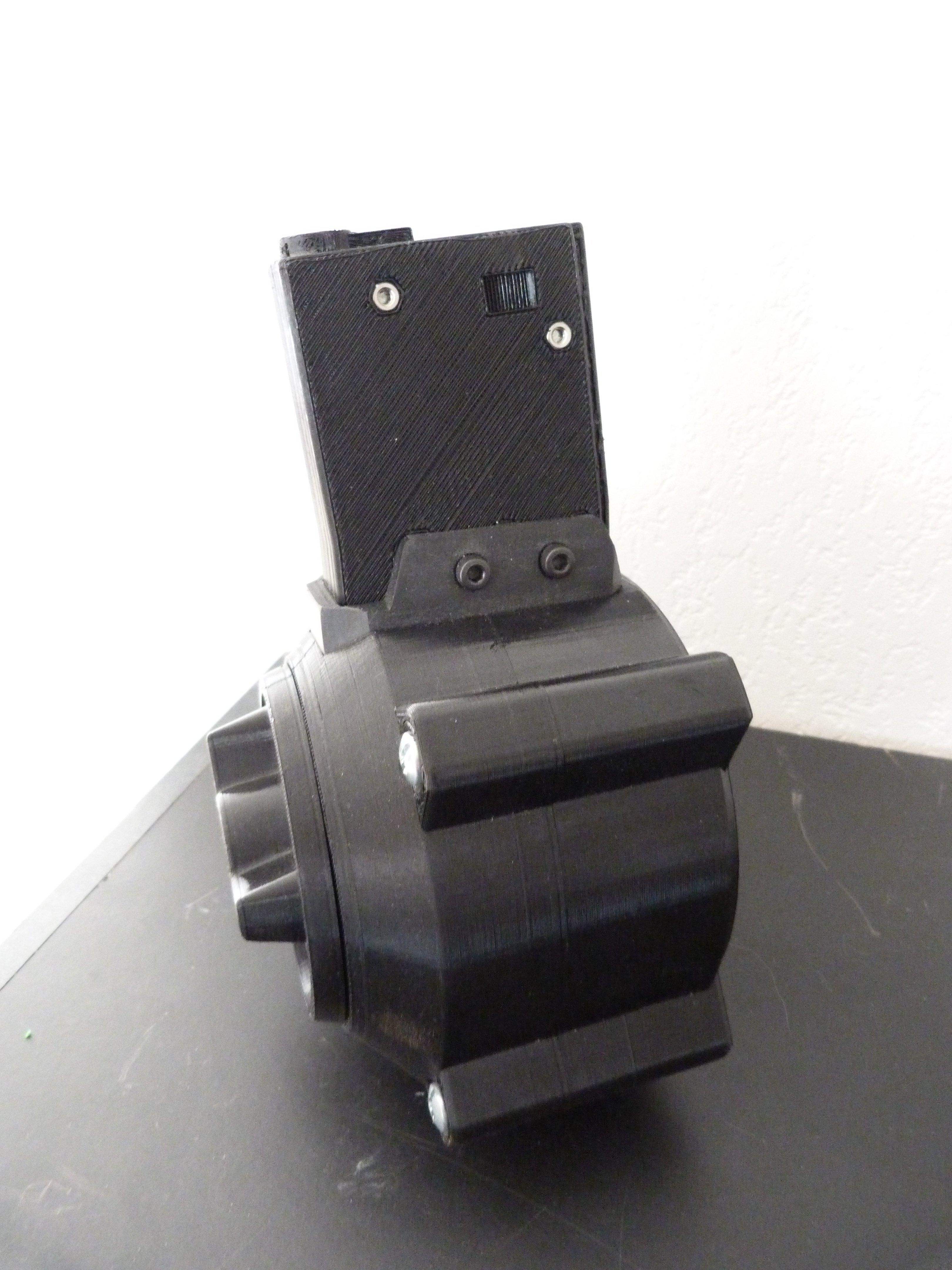 🥁 Drum mag for AR (airsoft)・3D Print・Cults